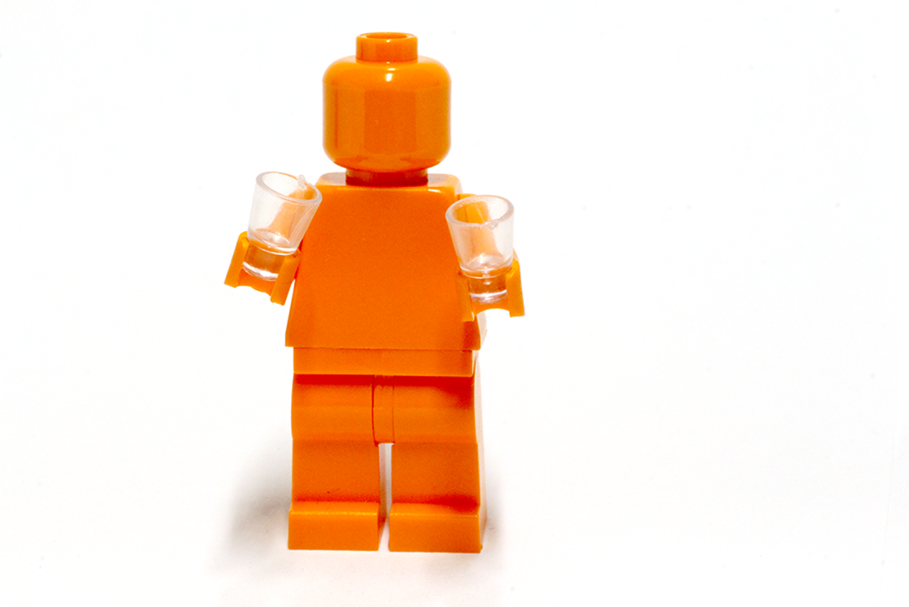 Shot Glass 2pcs Brickwarriors
