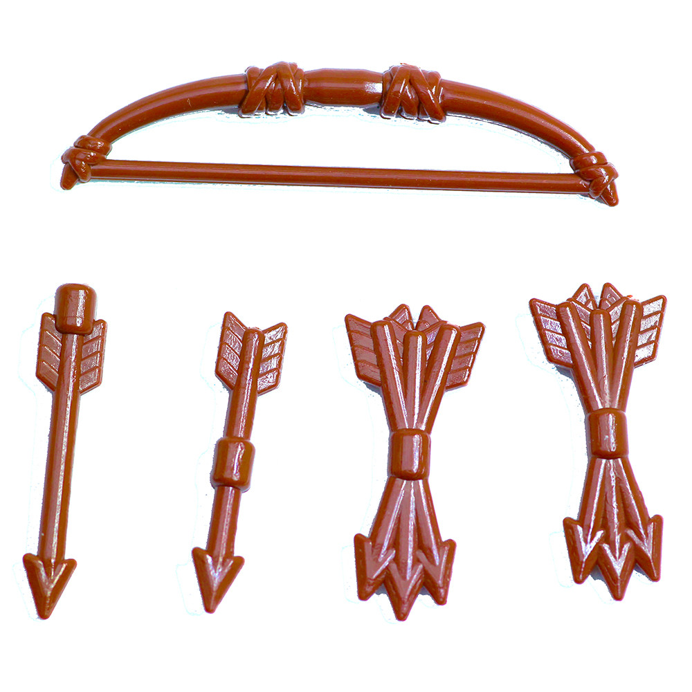 Bow and Arrows - 5 Piece pack - BrickWarriors