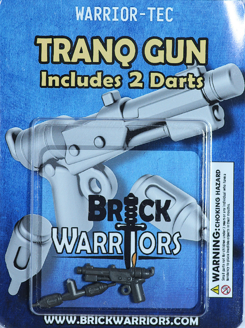 Steel Tranq Gun - Includes 2 Darts - BrickWarriors