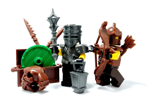 Minifigure Weapon - Flanged Mace