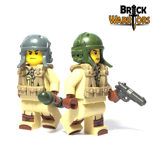 Minifigure Helmet - US Tanker Helmet