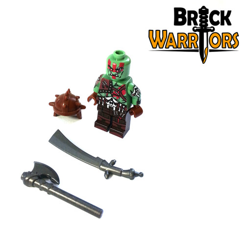 Custom LEGO® Minifigure - Orc Warrior