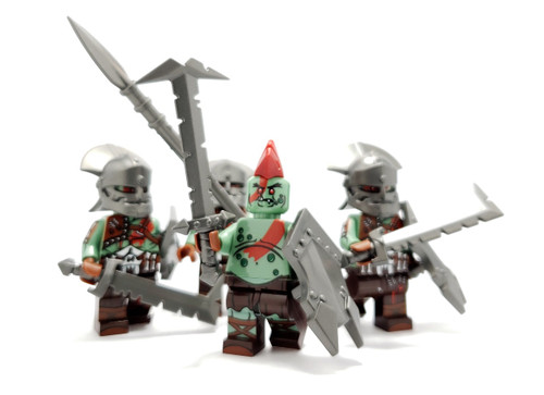Minifigure Weapon - Orc Scimitar