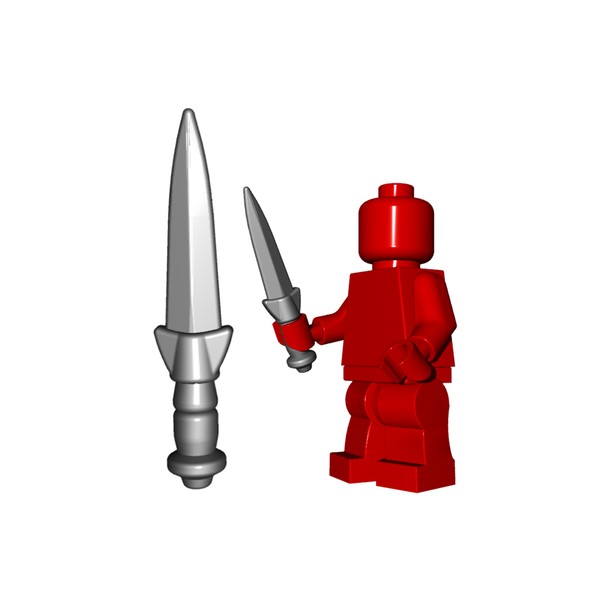 Custom LEGO Weapon of the Week - Dirk - BrickWarriors