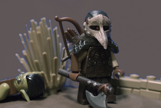 Custom LEGO Minifigure of the Week - Crow Warrior by Ser Eathan ...
