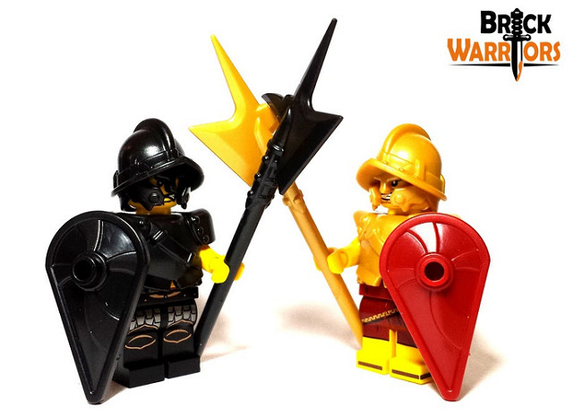 Custom LEGO Shield Spotlight - Kite Shield - BrickWarriors