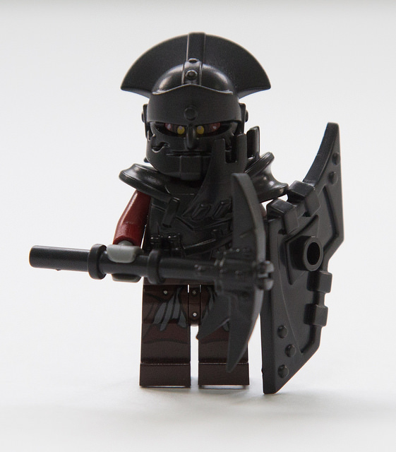 Custom LEGO Helmet Spotlight - Digger Helmet - BrickWarriors