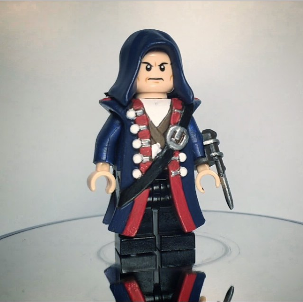 Custom LEGO Minifigure of the Week - Haytham Kenway by PatSonBricks ...