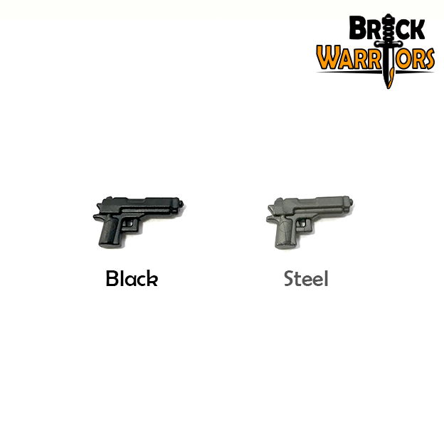 Custom LEGO Gun Highlight - Combat Pistol - BrickWarriors