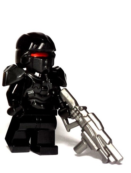 Custom LEGO Gun Highlight - Corporate Shotgun - BrickWarriors
