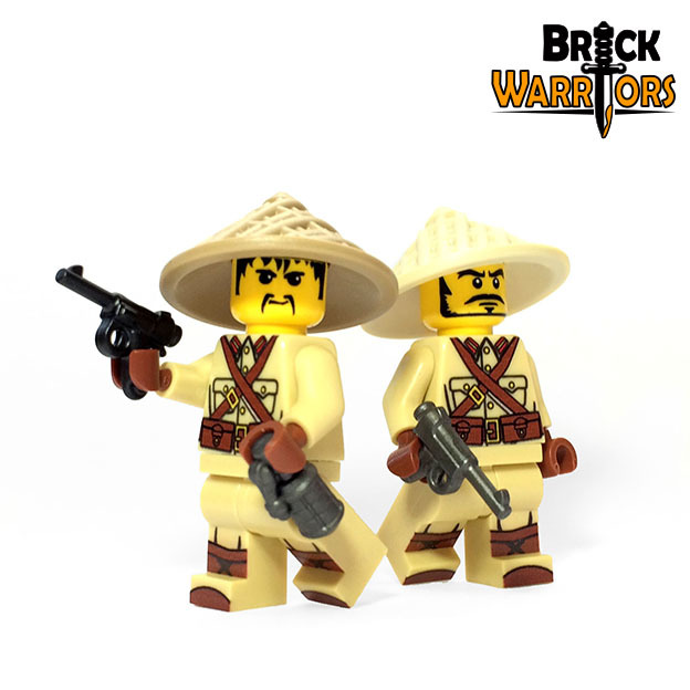 Custom LEGO Helmet Spotlight - Straw Hat - BrickWarriors