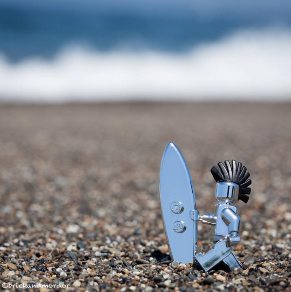 Custom LEGO Minifigure of the Week - Silver Surfer by @brickandmordor ...