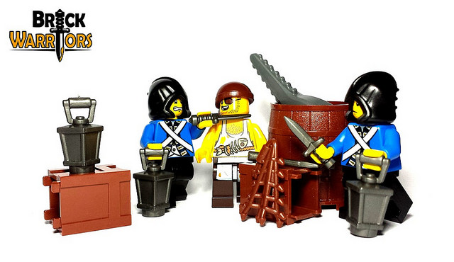 Custom LEGO Accessory Spotlight - Lantern - BrickWarriors