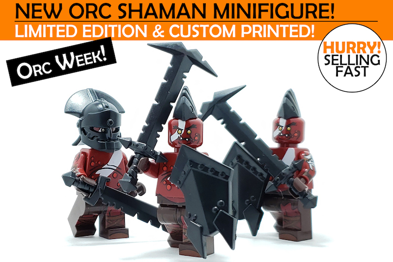 ORC WEEK! Day 1! Get the Special Edition Orc Shaman Minifig! Limited ...