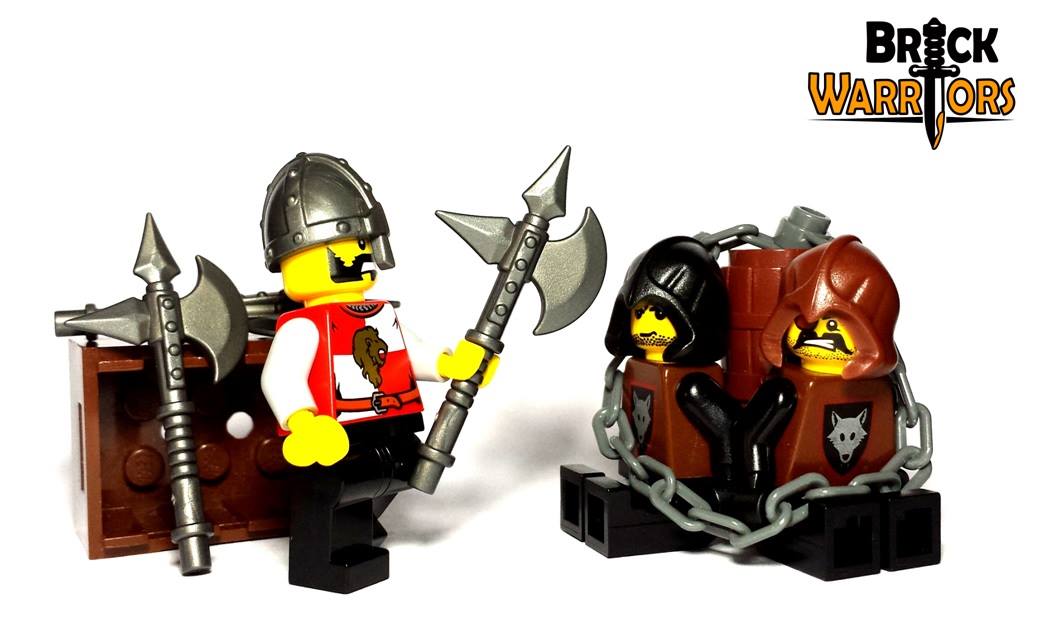 Tell me where he is - New Custom Lego Axe Revealed - BrickWarriors