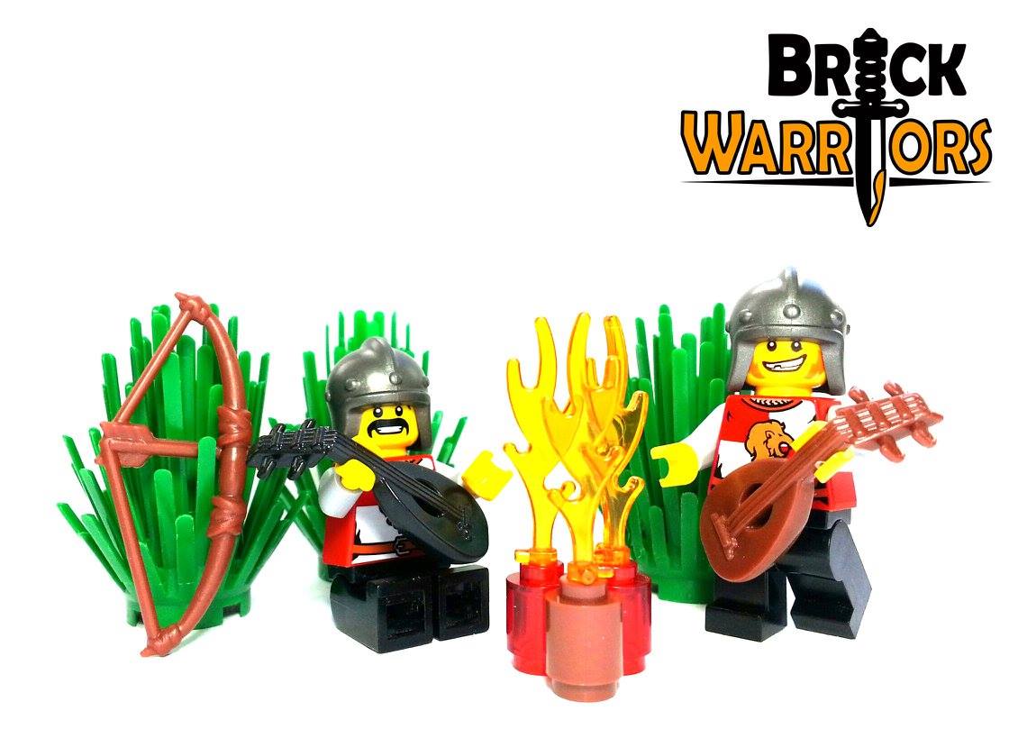 Custom Lego Lutes and Archer Helms Revealed! - BrickWarriors