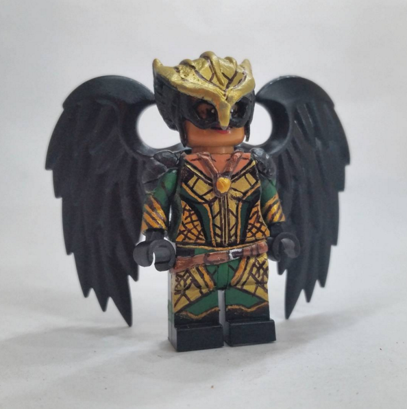 Custom LEGO Minifigure of the Week - Hawkgirl by @lightning_bricks ...