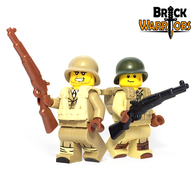 Custom LEGO Gun Highlight - US Rifle - BrickWarriors