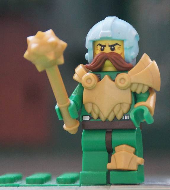 Custom LEGO Accessory Spotlight - Demon Armor - BrickWarriors