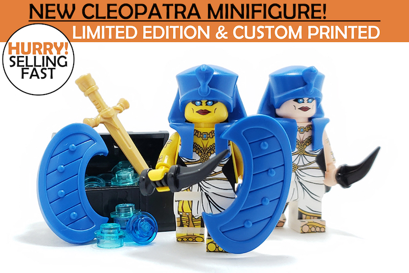 NEW Special Edition Cleopatra Minifig! - BrickWarriors