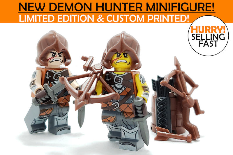 NEW Special Edition Demon Hunter Minifig! Hurry! Very Limited ...