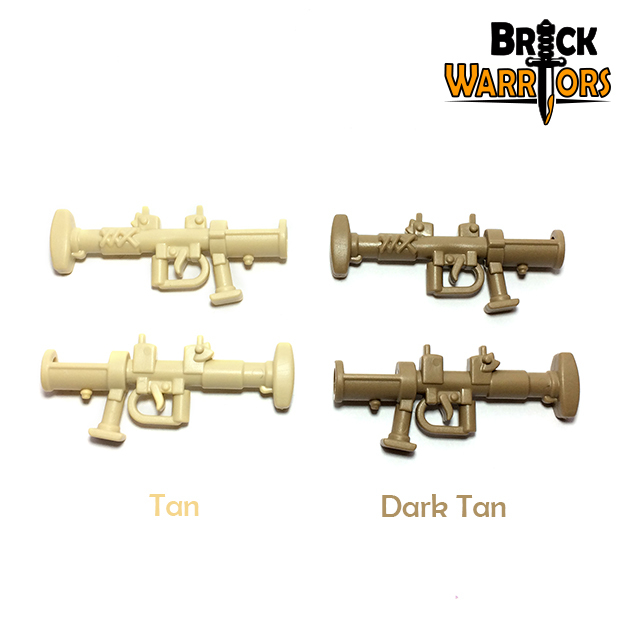 Custom LEGO Gun Highlight - British Rocket Launcher - BrickWarriors