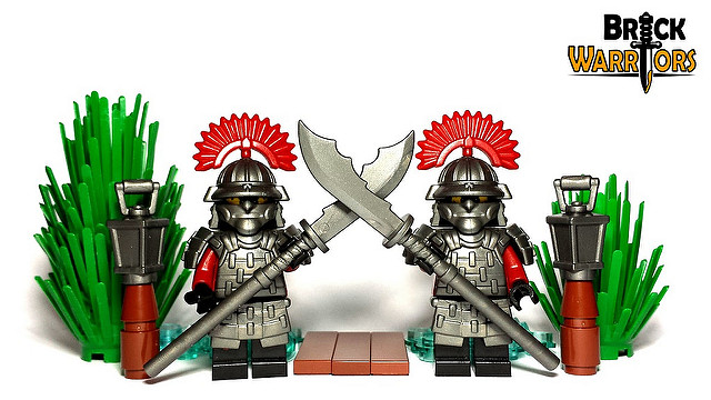 Custom LEGO Armor Spotlight - Samurai Armor - BrickWarriors