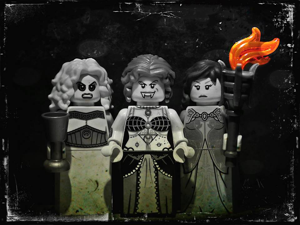 Custom LEGO Minifig of the Week - The Brides of Dracula by Klyphra ...