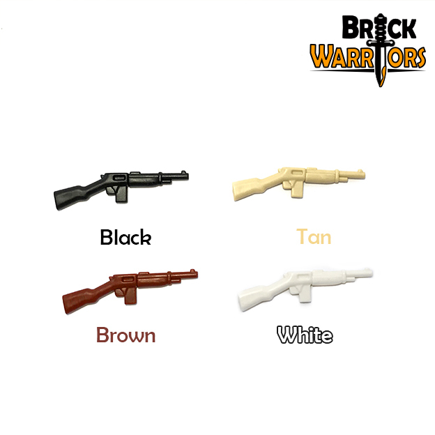 Custom LEGO Gun Highlight - Gangster Rifle - BrickWarriors