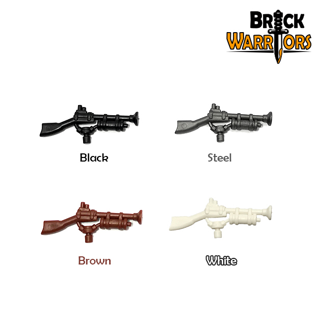 Custom LEGO Gun Highlight - Steampunk Rifle - BrickWarriors