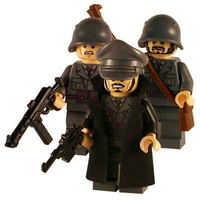 Custom LEGO Minifigure of the Week - WW2 Italian 3 Man Squad by Little ...
