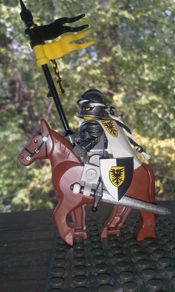 Custom LEGO Minifigure of the Week - Heavy Cavalry by Matt Chadwell ...