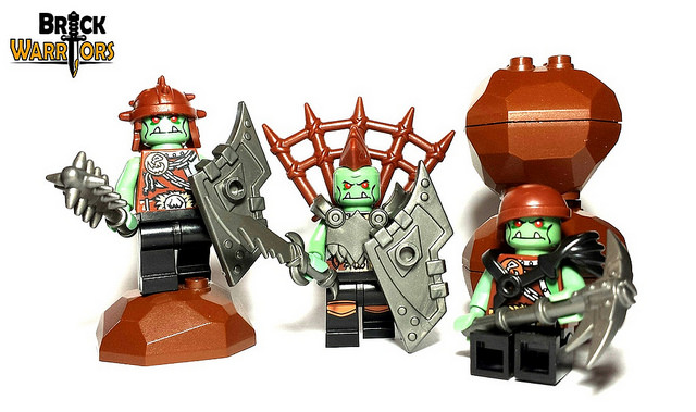 Custom LEGO Accessory Spotlight - Digger Shield - BrickWarriors