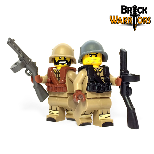 Custom LEGO Gun Highlight - Soviet SMG - BrickWarriors