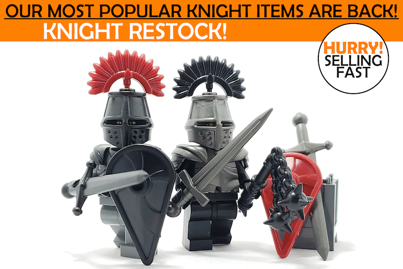 KNIGHT RESTOCK! Hurry! Grab Yours Now! Our Most Popular Knight Items ...