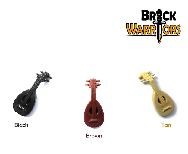 Custom LEGO Accessory Spotlight - Lute - BrickWarriors