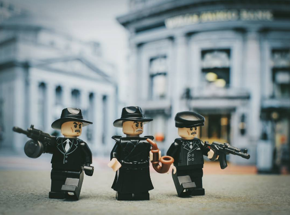 Custom LEGO Minifigure of the Week - Gangster. by @dwchy_ - BrickWarriors