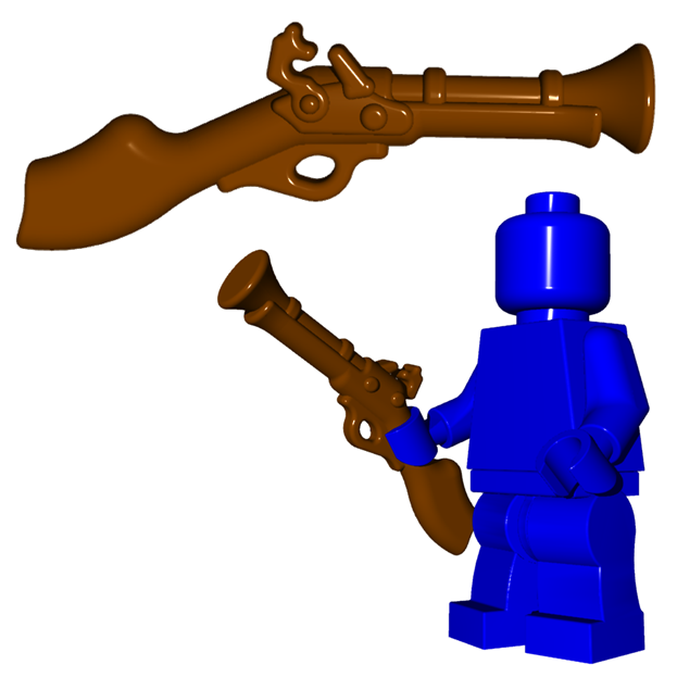 Custom LEGO Gun Highlight - Blunderbuss - BrickWarriors