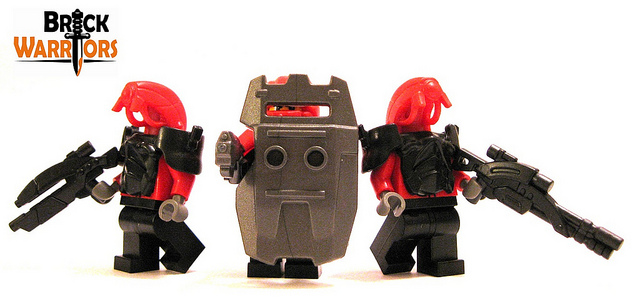 Custom LEGO Accessory Spotlight - Riot Shield - BrickWarriors