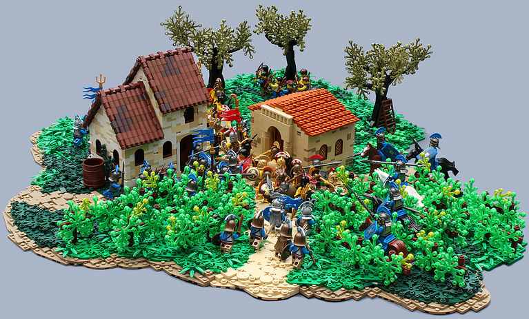 LEGO MOC of the Week - The Battle of Paphos by Mark of Falworth ...