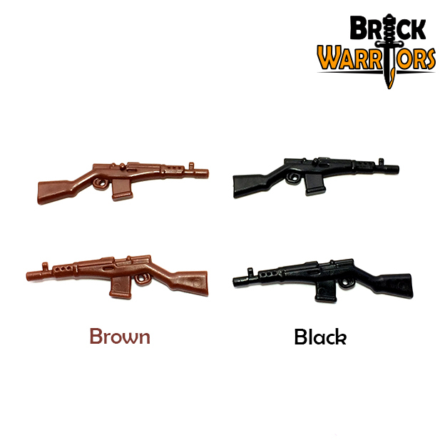 Custom LEGO Gun Highlight - Soviet Rifle - BrickWarriors