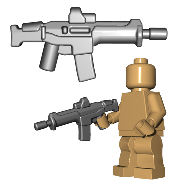Custom LEGO Gun Highlight - Adaptive Warrior Rifle - BrickWarriors