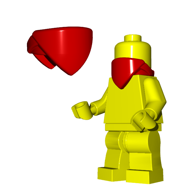 Custom LEGO Accessory Spotlight - Bandana - BrickWarriors