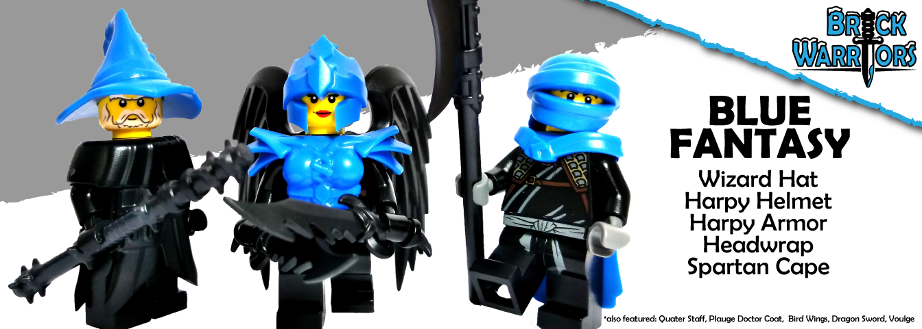 Blue Fantasy Accessories Now Available! - BrickWarriors