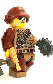 Custom LEGO Weapon of the Week - Buzzsaw Hand - BrickWarriors