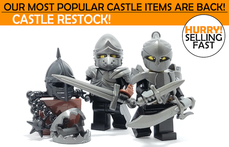 Castle Restock! Our Most Popular Castle Items Are Back! - BrickWarriors