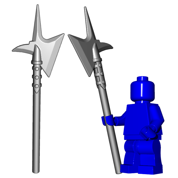 Custom LEGO Weapon of the Week - City Watch Halberd - BrickWarriors