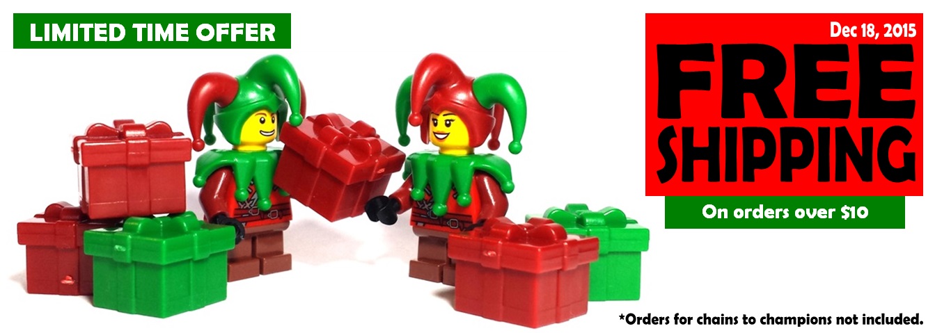 Limited Time Offer - Free Shipping on Orders Over $10 - BrickWarriors