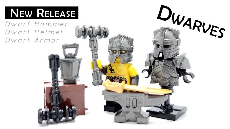 Get the New Dwarf Accessories! - BrickWarriors