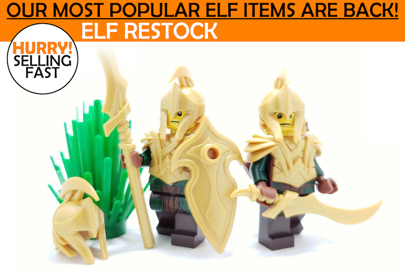 ELF RESTOCK! Pearl Gold Elf Items Are Back! - BrickWarriors